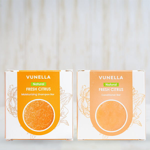 Fresh Citrus Shampoo & Conditioner Combo - SALE! - Vunella